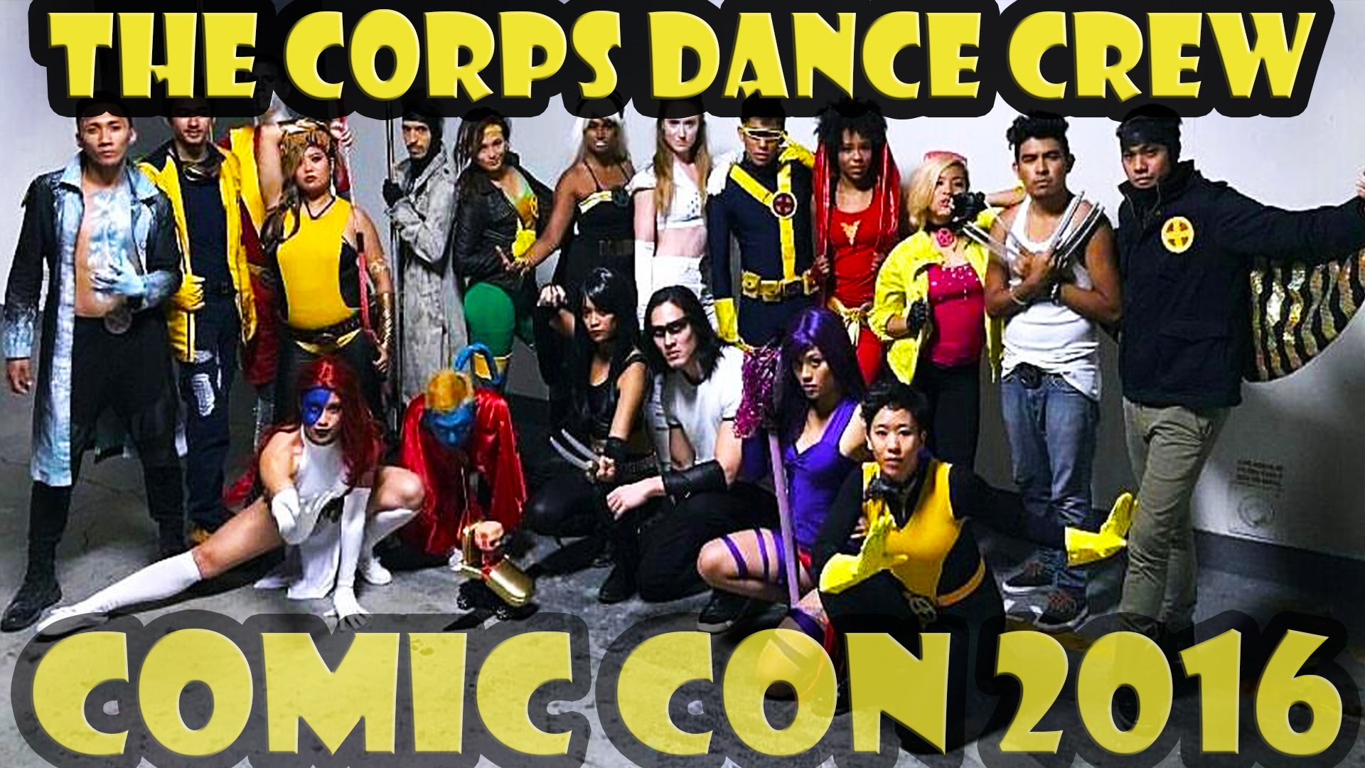 The Corps Dance Crew performance at San Diego Comic Con 2016 Masquerade ...