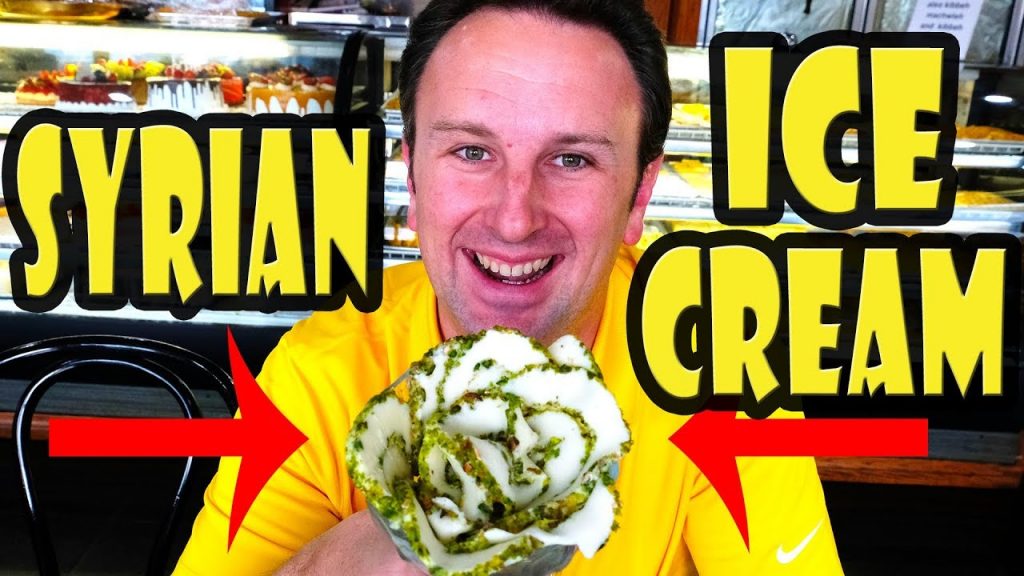 Traditional Syrian Ice Cream in the USA - Yellow Productions Travel Videos