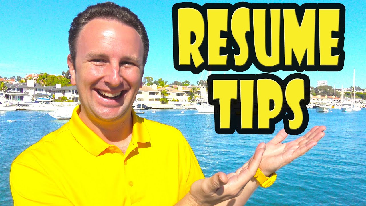 How To Write A Resume That Will Get You A Job Interview Yellow 