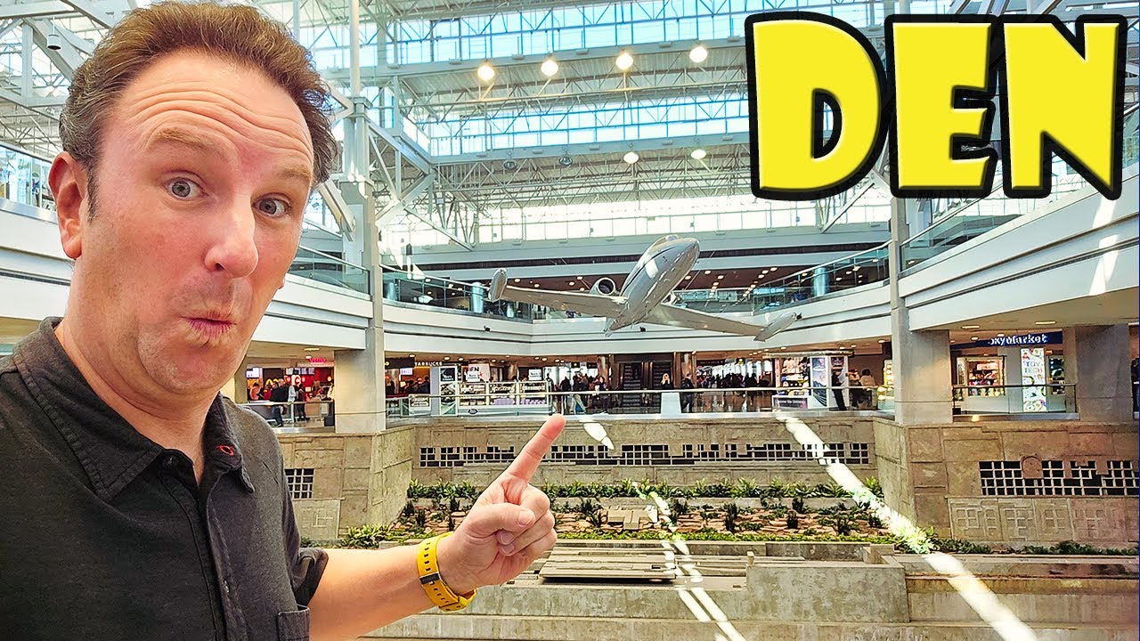 Inside Denver International Airport (DEN) - Concourse C - Yellow ...